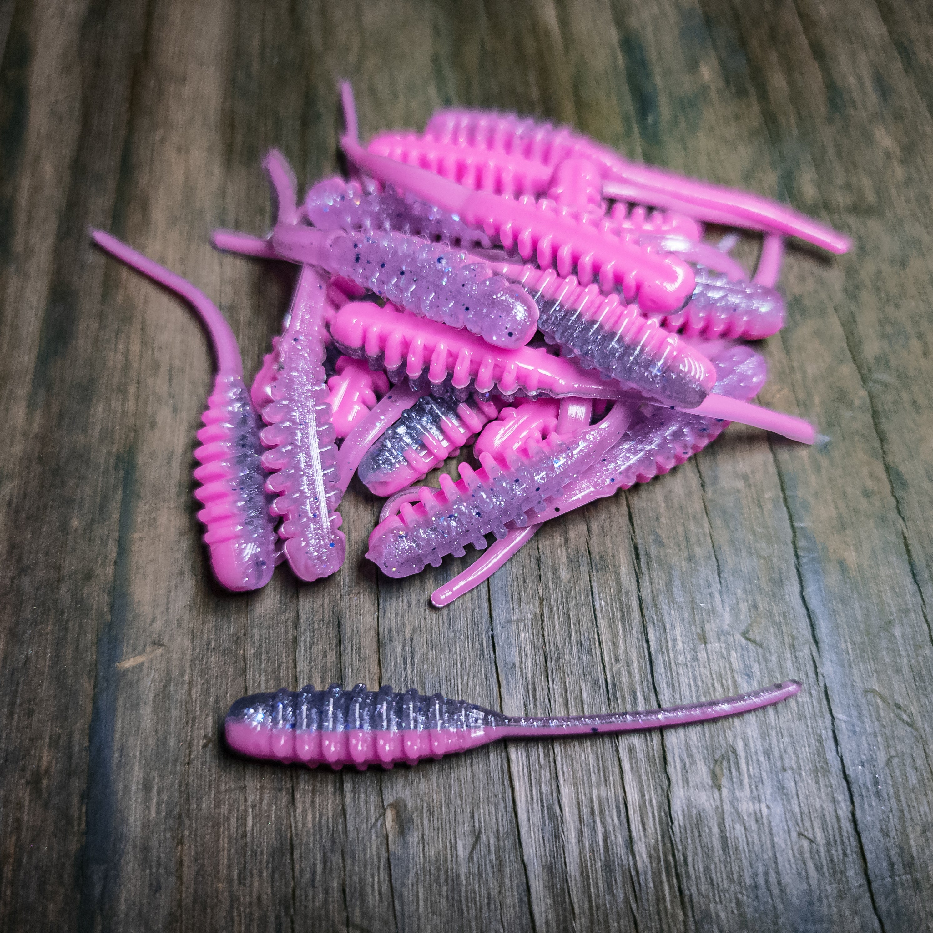 Cotton Candy 2" Zipper Minnow (20pk) – 99 Strikes Fishing Co