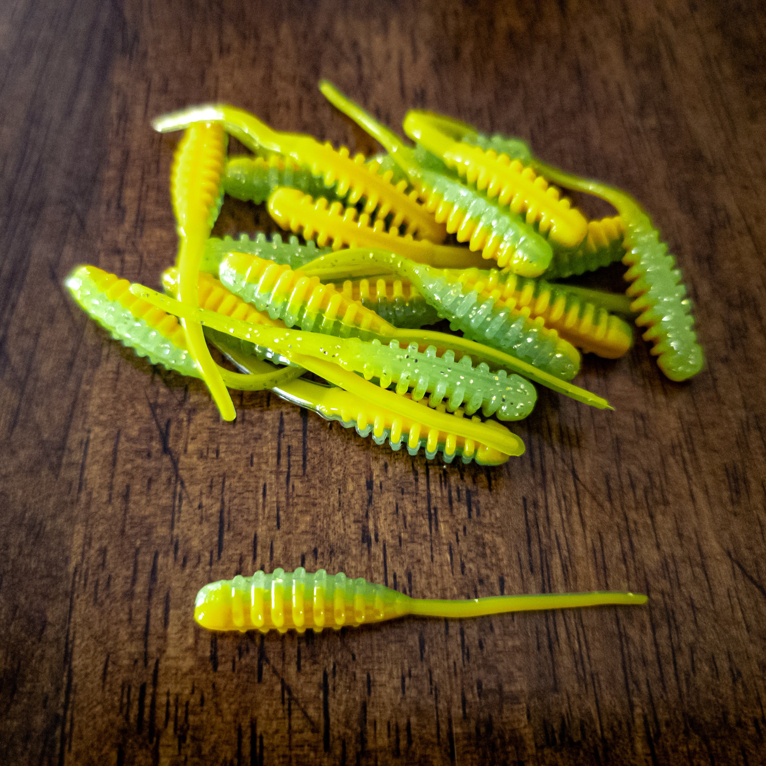 Yellow Melon 2" Zipper Minnow (20pk) – 99 Strikes Fishing Co