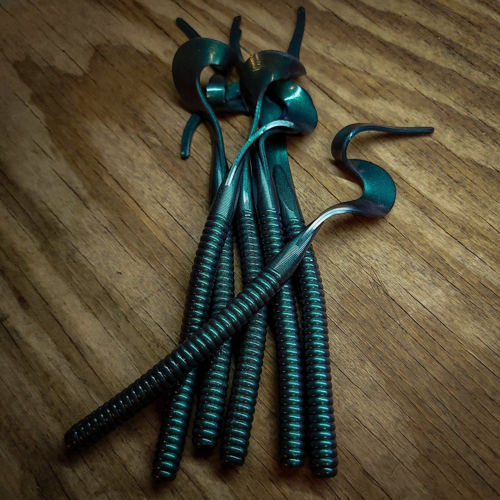 Riddler Color Shifting 10" Ribbon Tail Worm (6 pk) – 99 Strikes Fishing Co